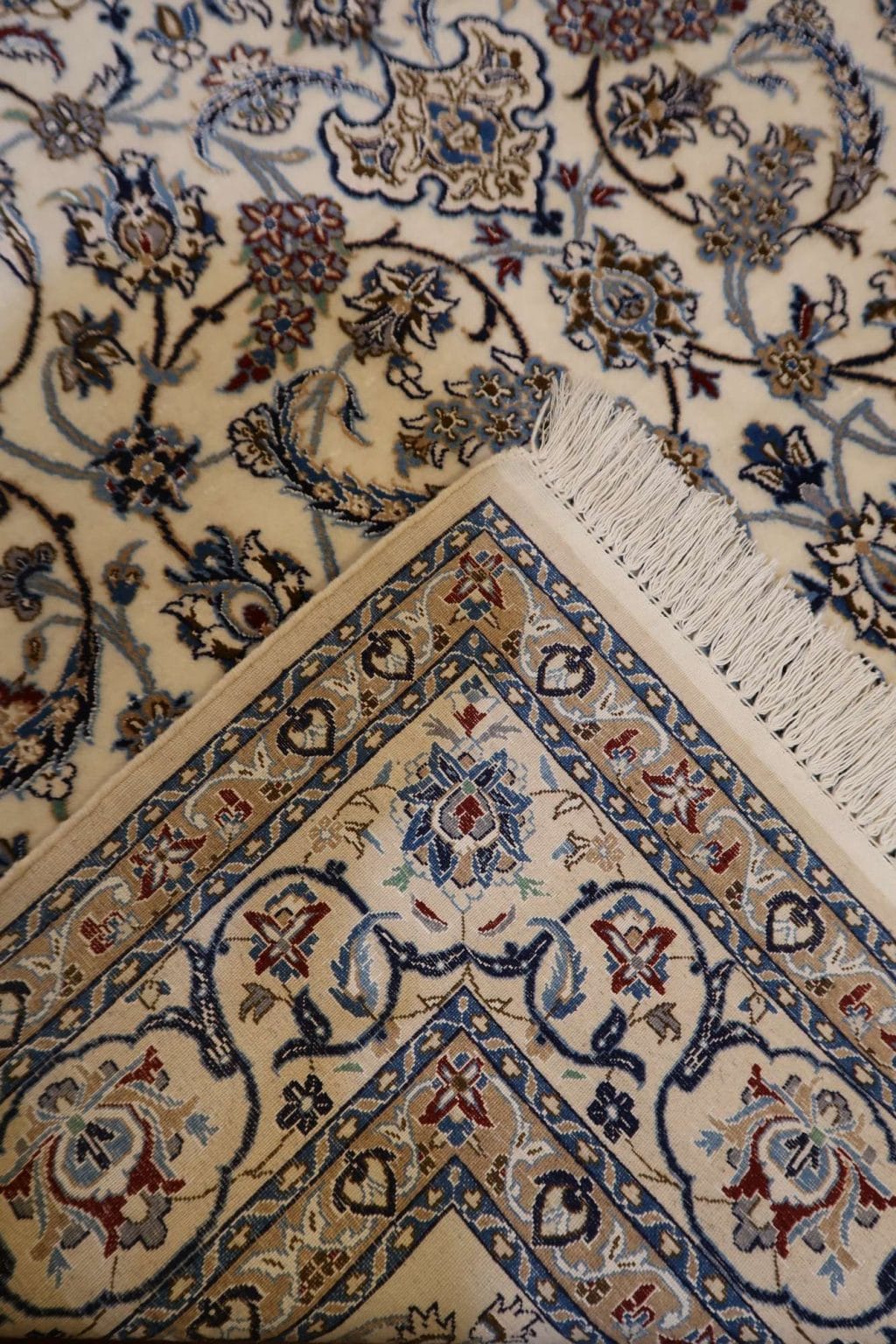 Silk Inlaid Persian Nain Rug | Bijan Rugs