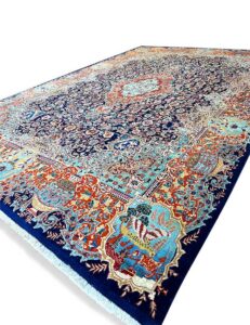 Hand Knotted Persian Kashmar Rug | Bijan Rugs