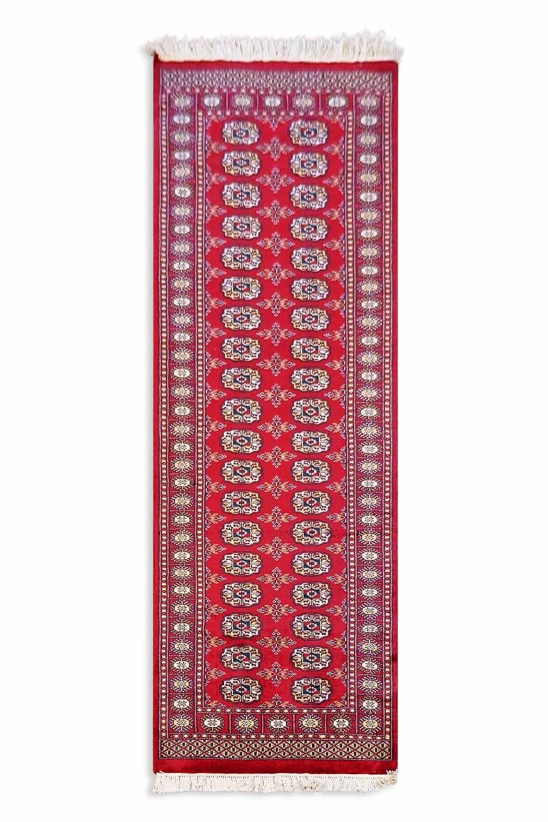 Hand Knotted NZ Wool Bokhara Hall Runner Rug | Bijan Rugs