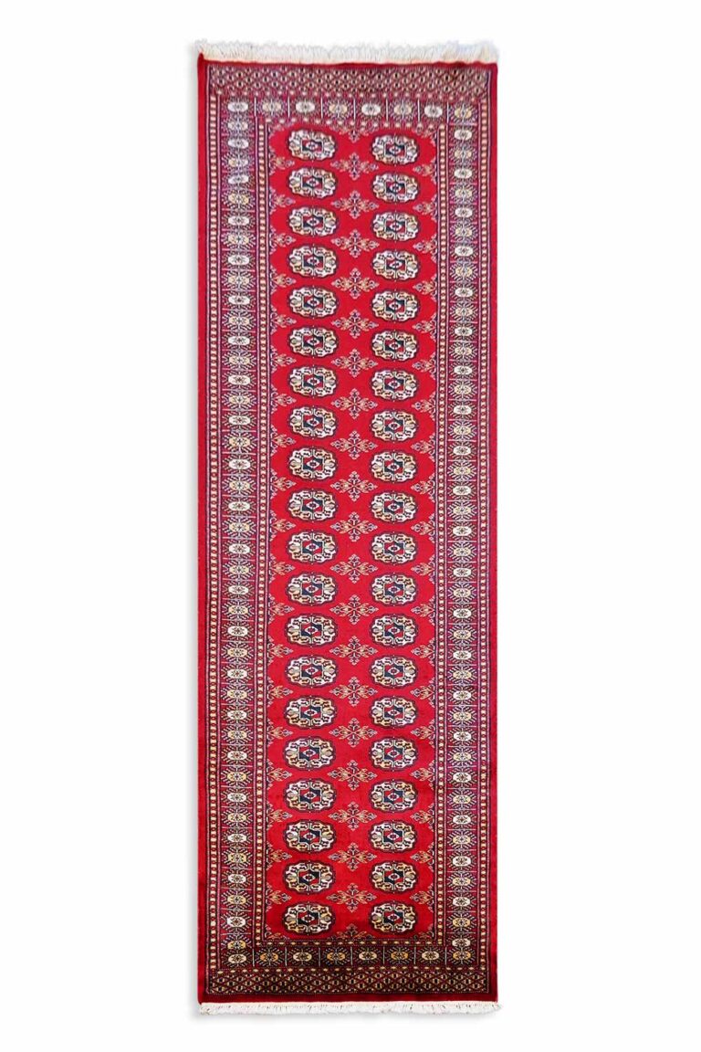 Hand Knotted NZ Wool Bokhara Hall Runner Rug | Bijan Rugs