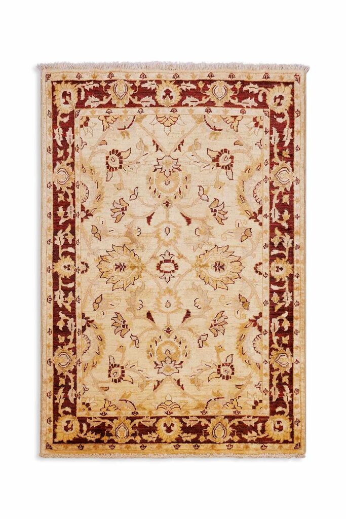 Hand Knotted Afghan Vegetable Dye Chobi Rug | Bijan Rugs